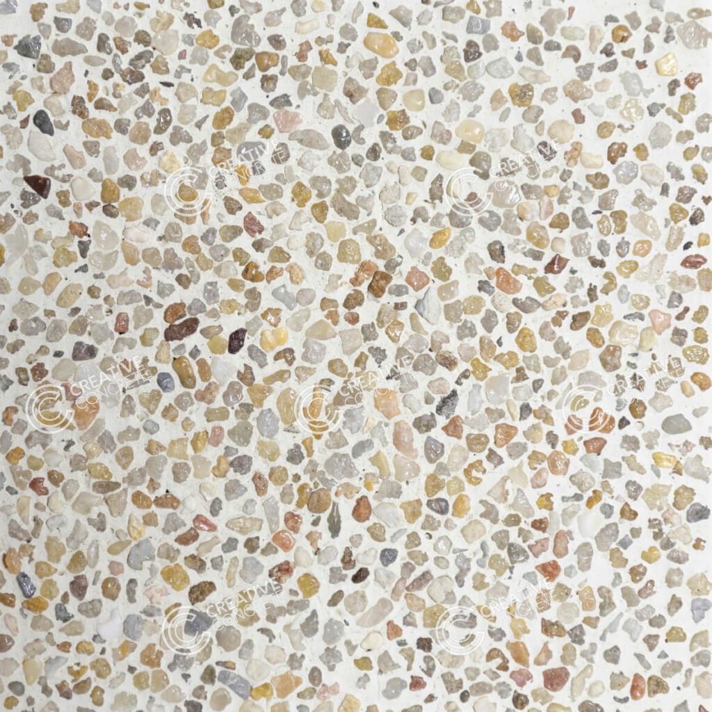 TopCrete Exposed Aggregate Overlay Samples – Creative Concrete Concepts