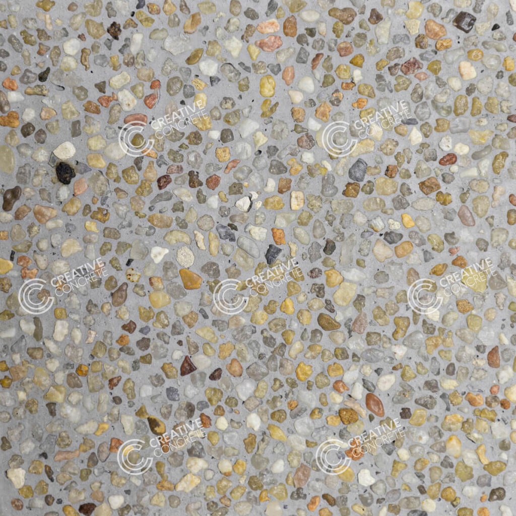 TopCrete Exposed Aggregate Overlay Samples – Creative Concrete Concepts