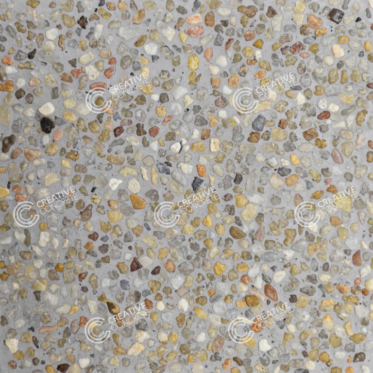 TopCrete Exposed Aggregate Overlay Samples – Creative Concrete Concepts